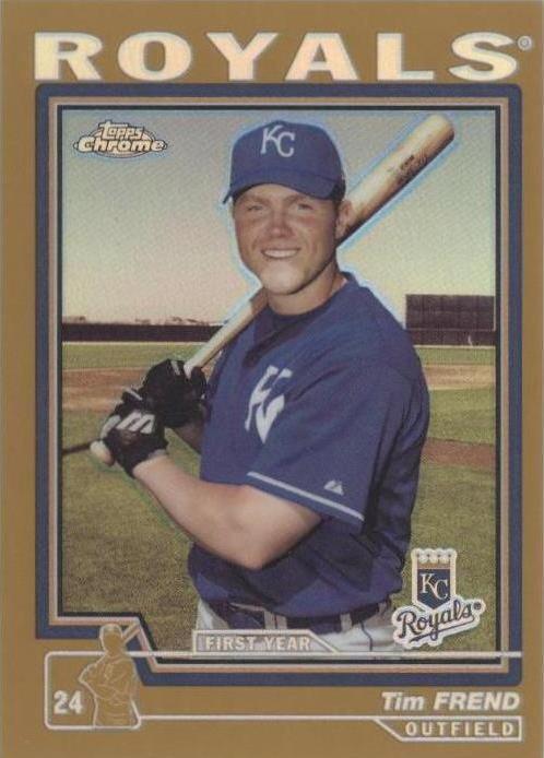 2004 Topps Chrome - Tim Frend #218 Gold Refractor (RC) for sale online ...