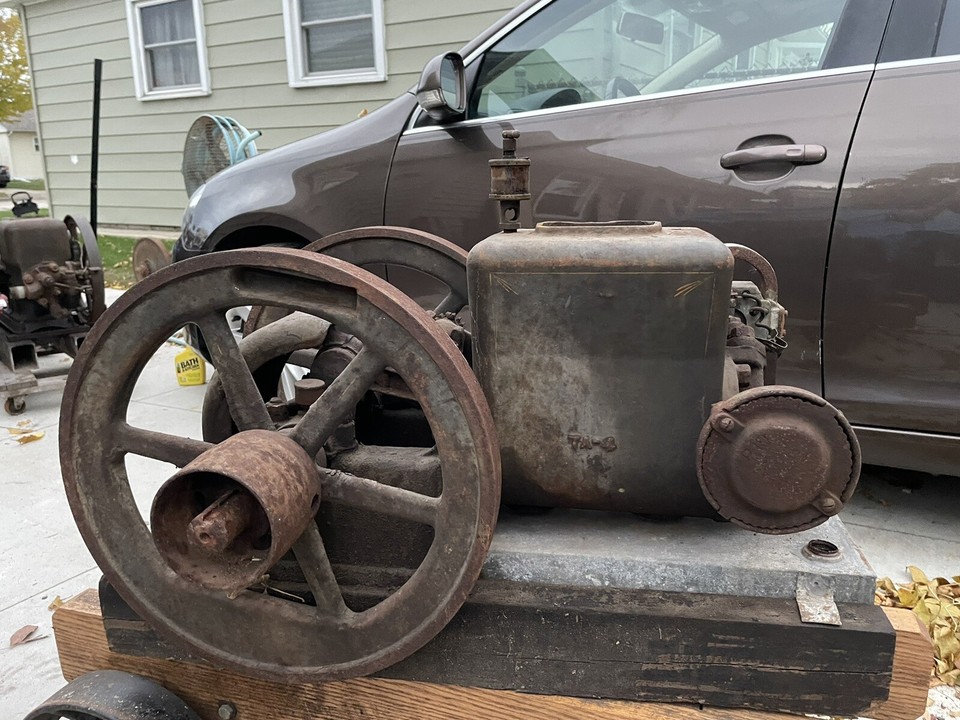 Monarch 1 3/4 Hp Hit Miss Stationary Gas Engine Webster Mag Original ...