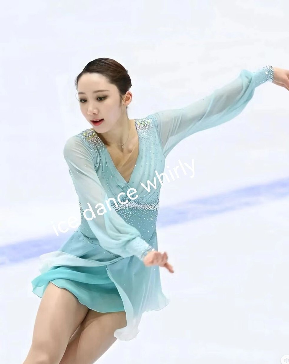 Light Blue Figure Skating Dresses