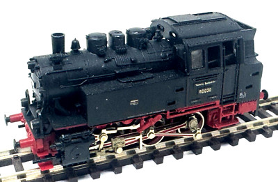 Fleischmann 7025 - N - DB - Dampflok 80 030 - analog - Spur N - 1:160 ...