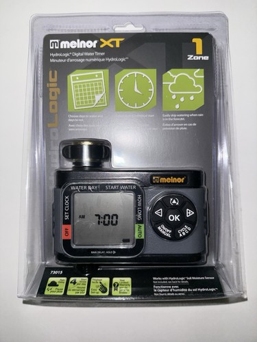 New Melnor XT 1 Zone HydroLogic Programmable Digital Water Timer 73015 ...