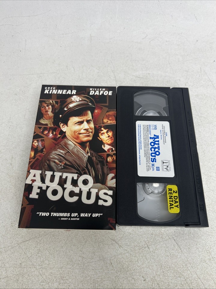 Auto Focus (VHS Screener, 2003) Greg Kinnear, Willem Dafoe | eBay