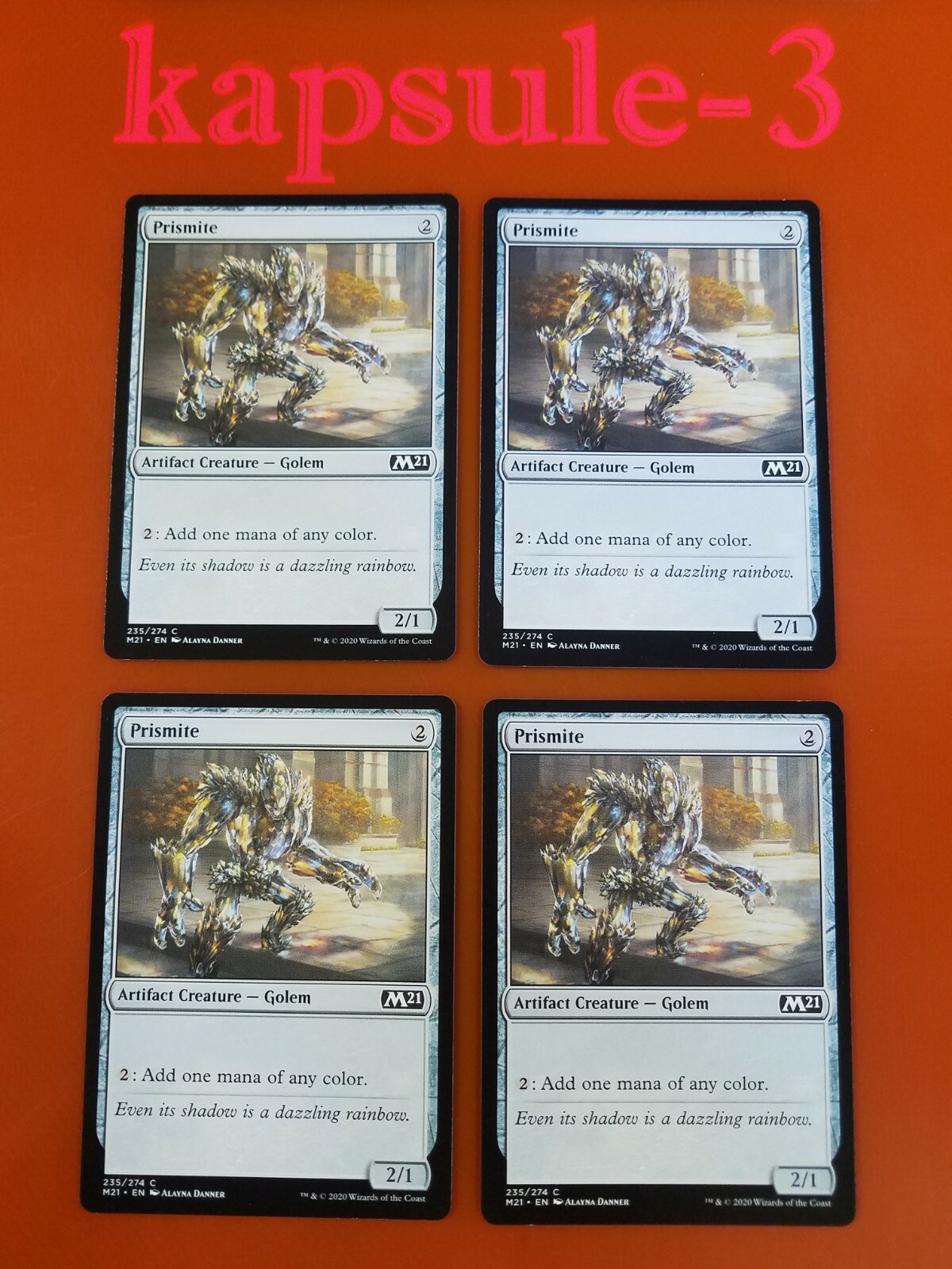 4x Prismite | M21 Core Set 2021 | MTG Magic Cards | eBay