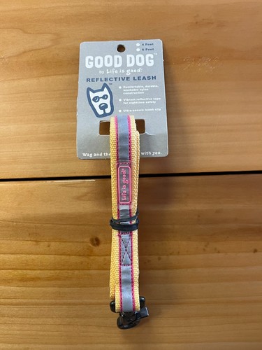 Good Dog by Life is Good 4ft Reflective Dog Leash, New old stock | eBay