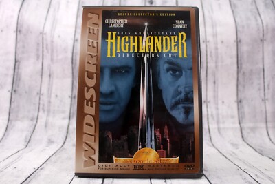 Highlander (DVD, 1997, 10th Anniversary Directors Cut) Deluxe Collector ...