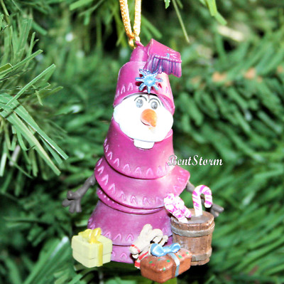 Custom Disney FROZEN OLAF CANDY WRAPPER Christmas Holiday Ornament ...