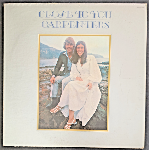 Carpenters Close To You Vinyl 1970 12" Record No A&M Logo On Front RIAA ...