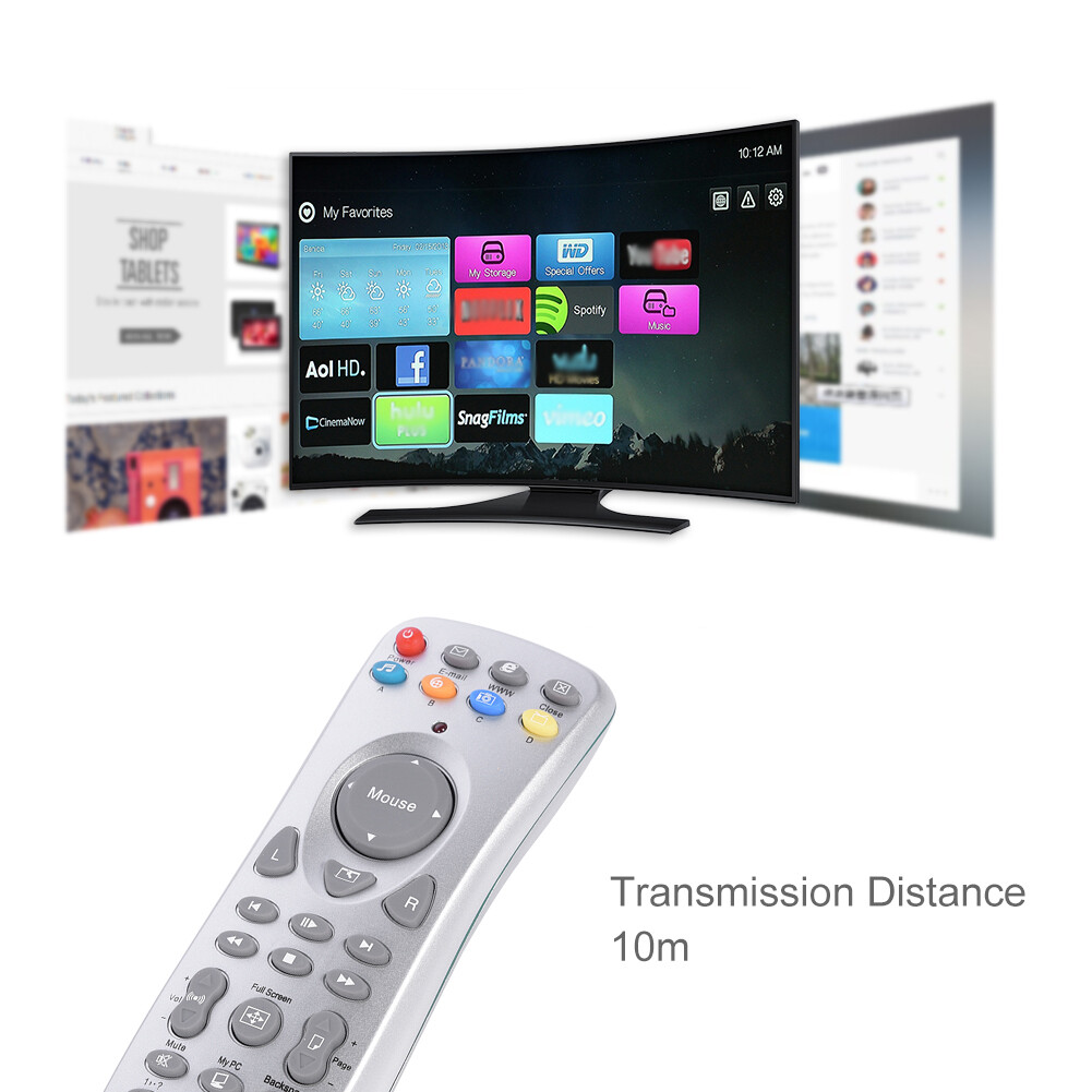 Wireless Mouse Keyboard USB PC Laptop Remote Control With Infrared ...