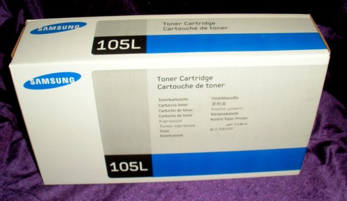 Original Samsung MLT-D105L/SEE 2500 Pages High Yield Black Toner ...