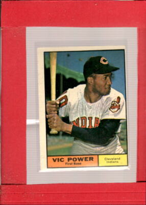 1961 Topps #255 Vic Power NM Near Mint Indians UER ID:61849 | eBay