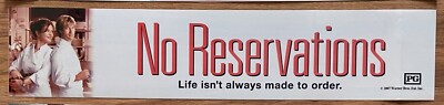 📽 No Reservations - Version 2 - Double-Sided - Movie Theater Mylar ...