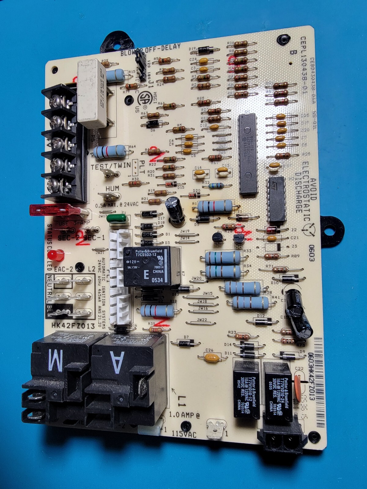 HK42FZ013 Carrier Bryant Payne CEPL130438-01 Control Circuit Board | eBay