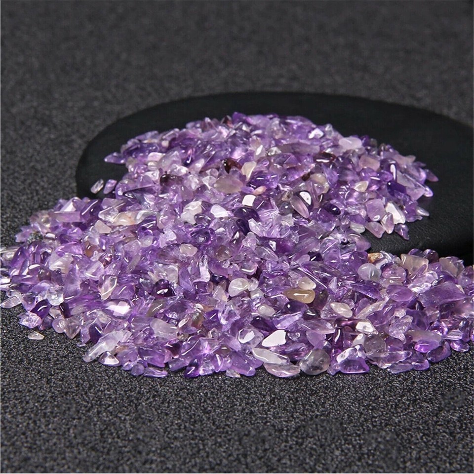 100G Natural Gemstone Tumbled Crystal Chips Chakra Wicca Jewelry Rose ...