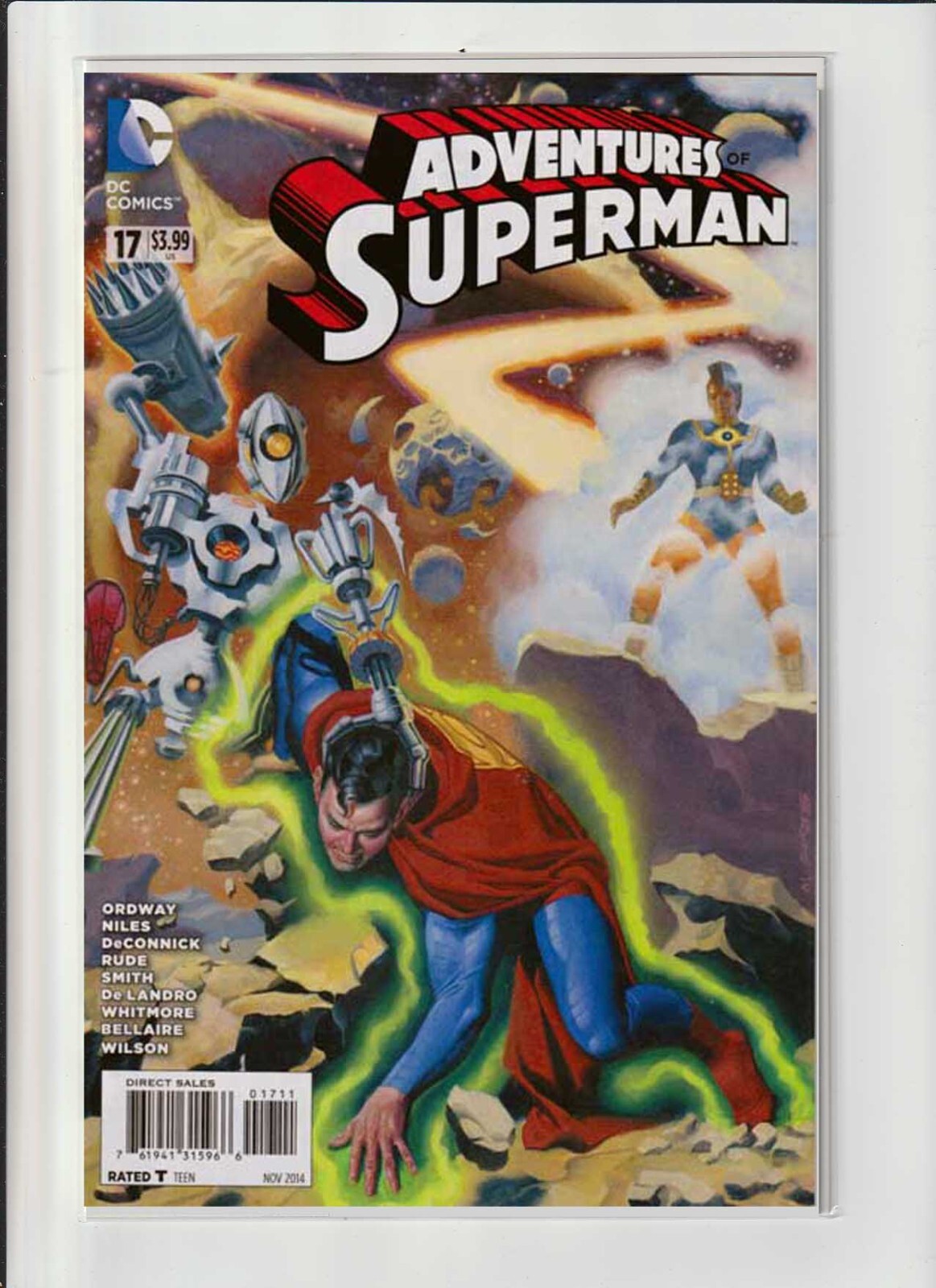 Adventures Of Superman #17 (2014) Steve Rude Cover "Seed of Destruction ...