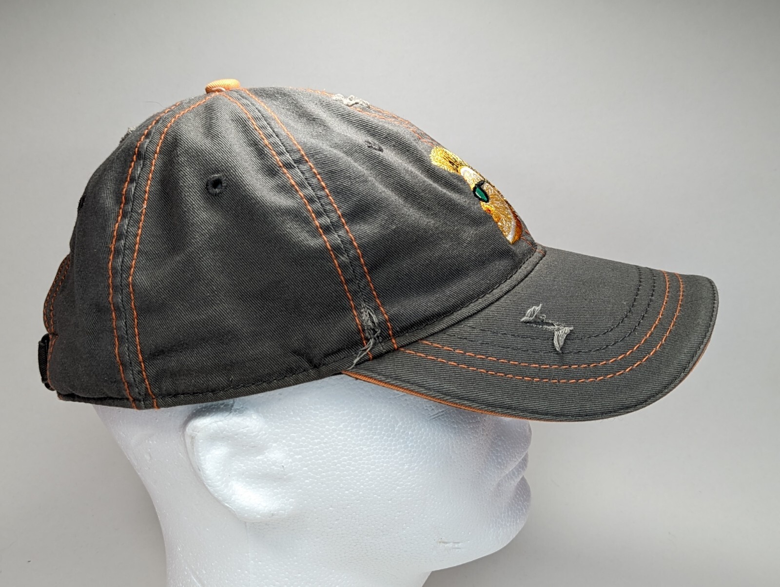 Shock Top Belgian Ale Baseball Cap Golf Hat Gray Oran… - Gem
