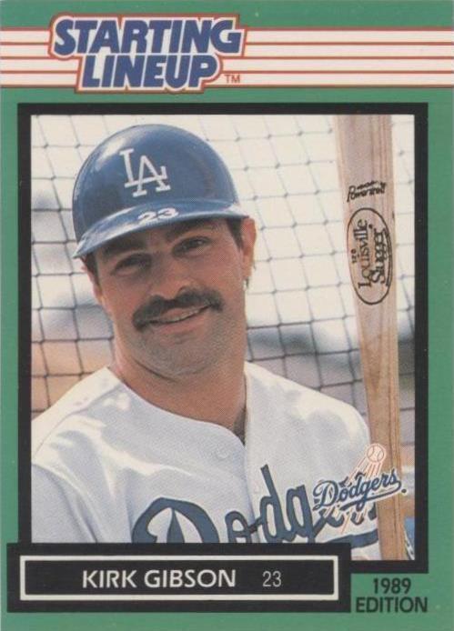 1989 Starting Lineup Cards - Kirk Gibson for sale online | eBay
