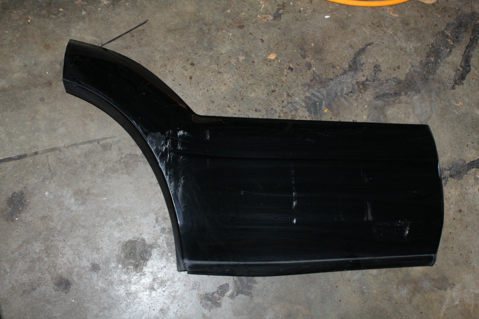 03-09 Lexus GX470 Passenger Right Rear Door Molding (Black Onyx ...