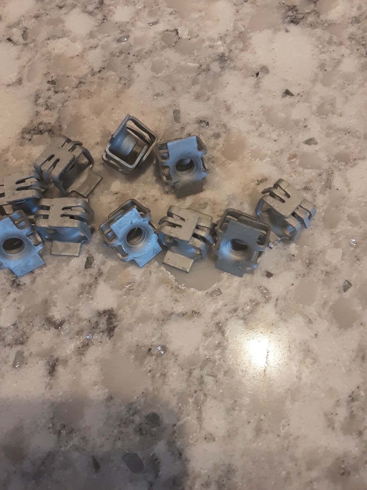 Ten OEM GM part Number 11547582 Air Duct Rear Bumper Nut Chevy ...