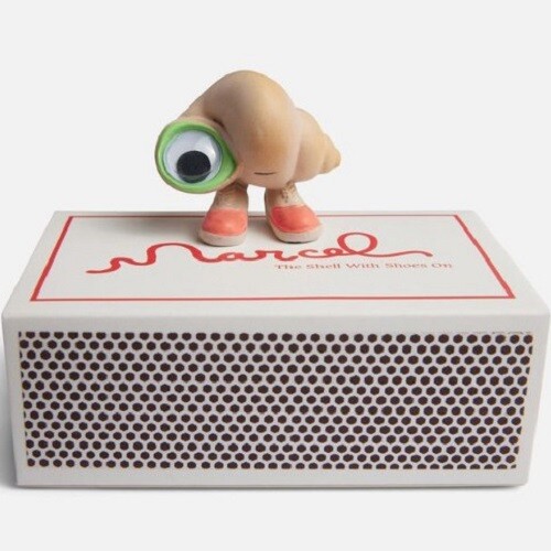 Mini Marcel the Shell With Shoes Figure Figurine Resin Film Memorabilia ...