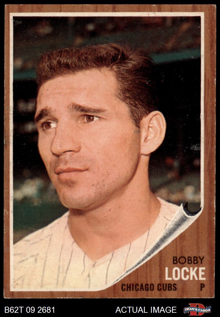 1962 Topps #359 Bobby Locke Cubs 4 - VG/EX | eBay