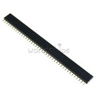 20Pcs 40pin 2.54mm Single Row Straight Female Pin Header Strip PCB ...