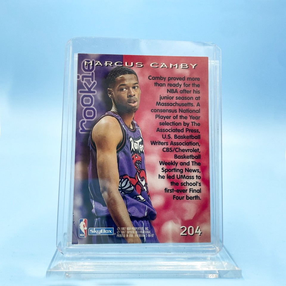 Marcus Camby Rookie - 1997 Skybox Premium - Toronto Raptors | eBay