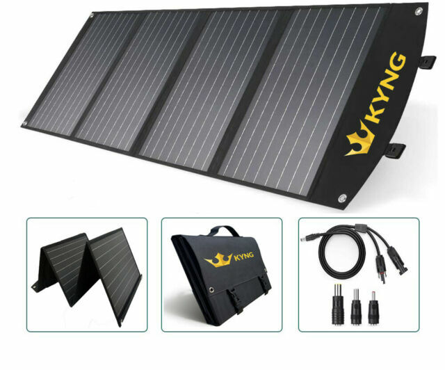 KYNG 120W Portable Foldable Charger 18V Solar Panel Kit for sale online ...