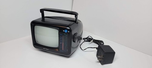 Action 5" Portable TV AM/FM Radio-ACN-3511 | eBay