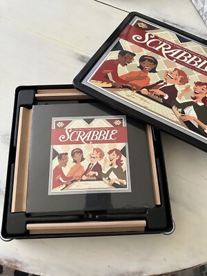 Hasbro Scrabble Crossword Board Game 2008 Edition Diamond Anniversary ...