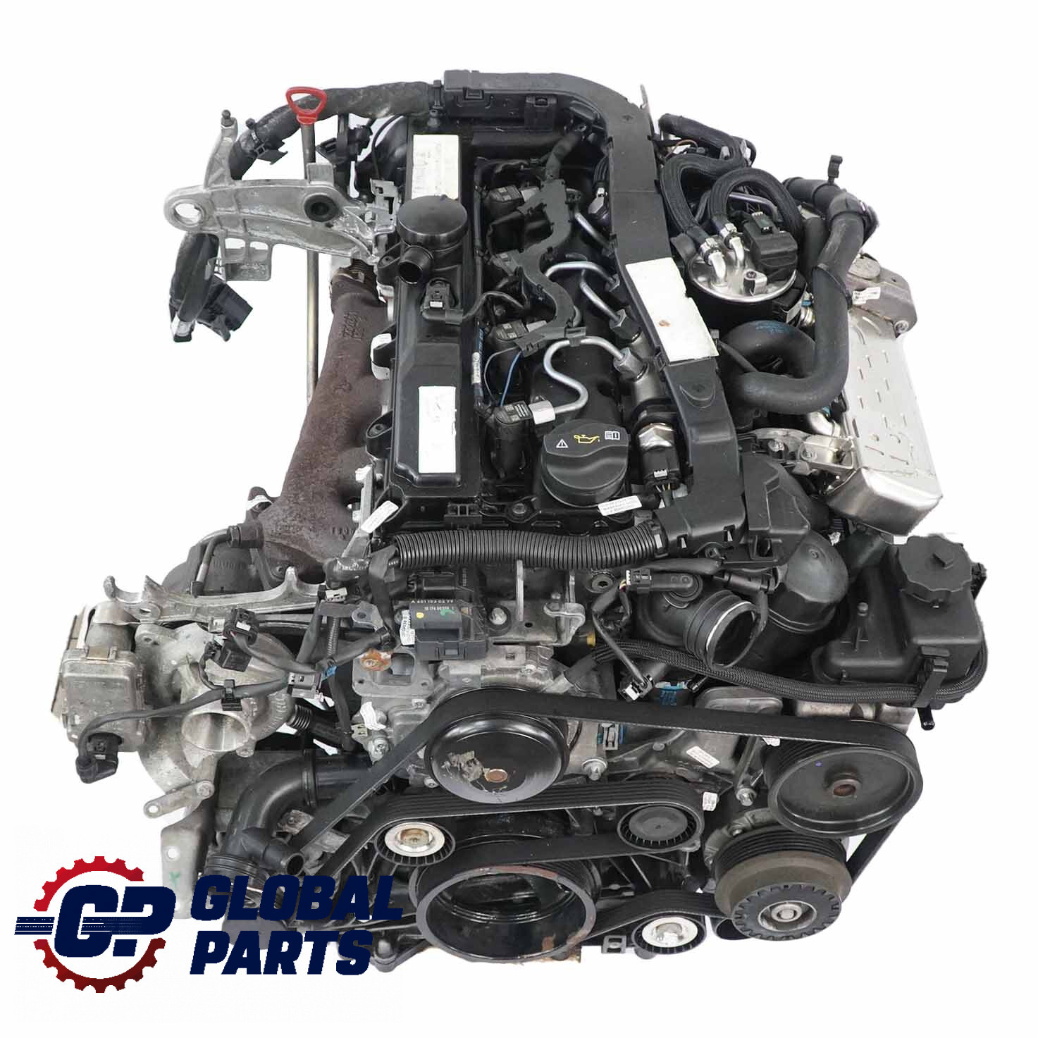 Mercedes W204 Engine 651913 Complete C 200 CDI BlueEFFICIENCY 651.913 ...