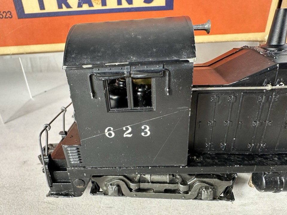 Very Nice Lionel Original Postwar BOXED #623 Santa Fe Diesel Switcher ...