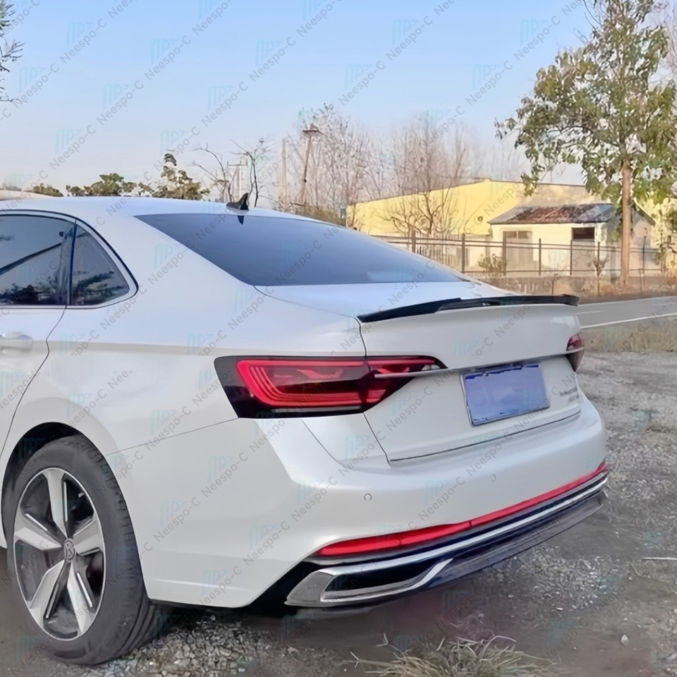 FOR VOLKSWAGEN JETTA MK7 REAR TRUNK SPOILER WING BLADE STYLE GLOSS ...