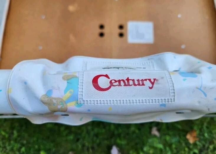 Vintage Century Playard Play Pen Folding Mesh Sided Baby Playpen Infant ...