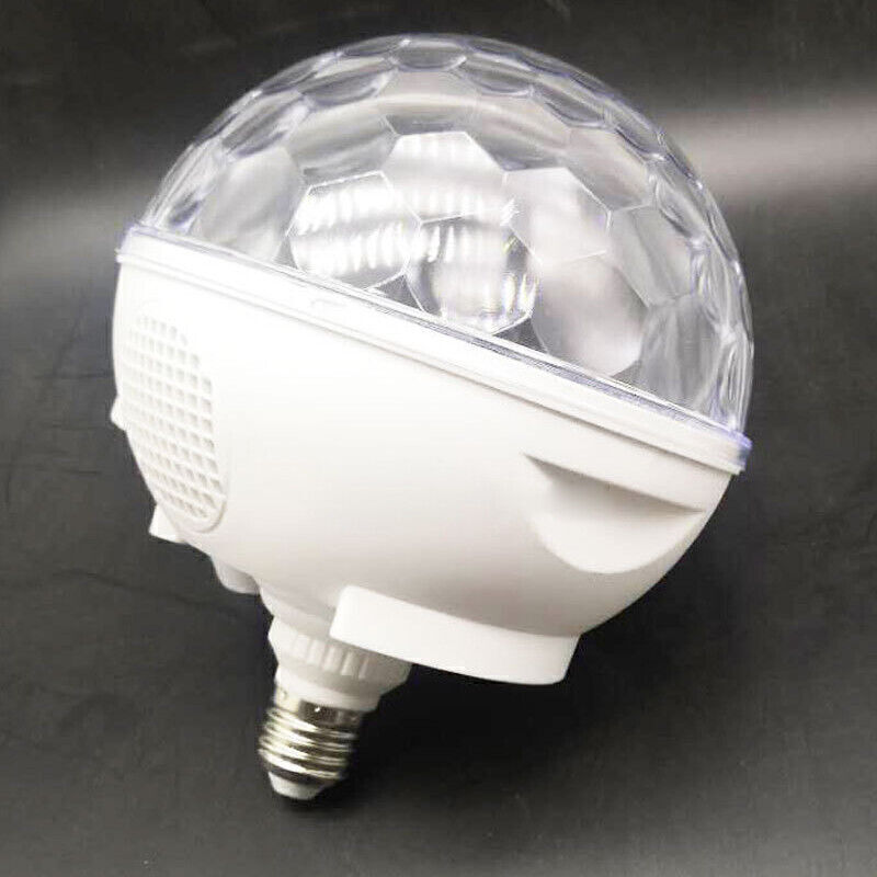 E27 LED Stage Disco Light Bluetooth Crystal Magic Ball Lamp Party Disco ...