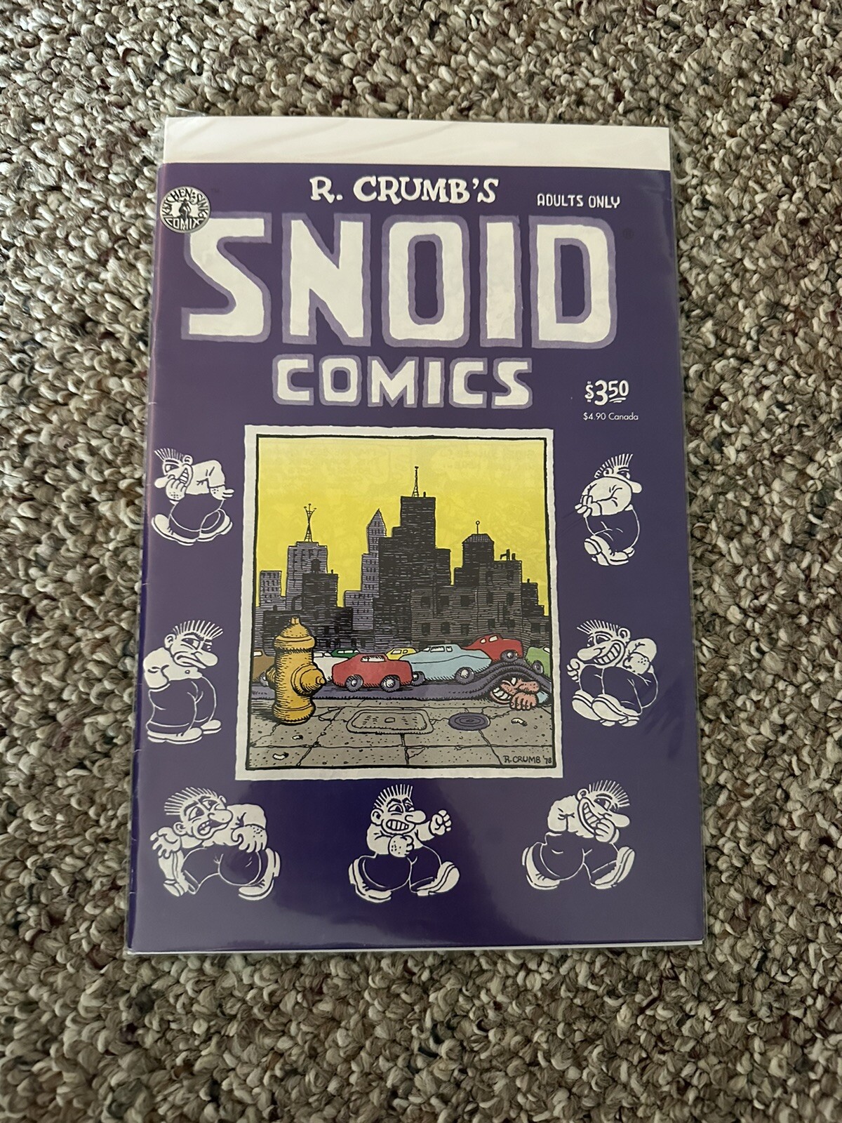 R. Crumb's Snoid Comics 1989 Kitchen Sink Press Underground Comix ...