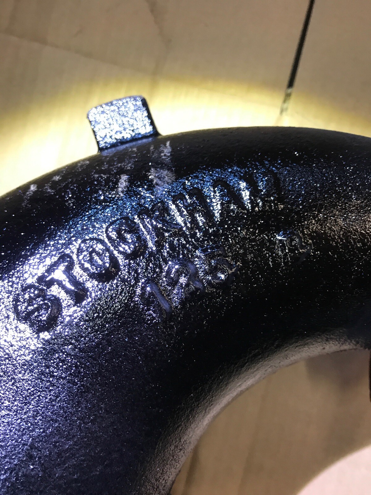 5” X 2-1/2” FLANGED 90 Degree Bend Elbow 125 LB IRON STOCKHAM USA 5” X ...