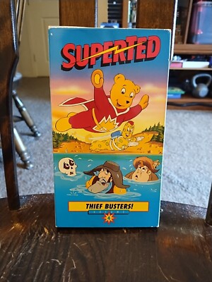 Vintage Vhs Superted Volume 4 Thief Busters! | eBay