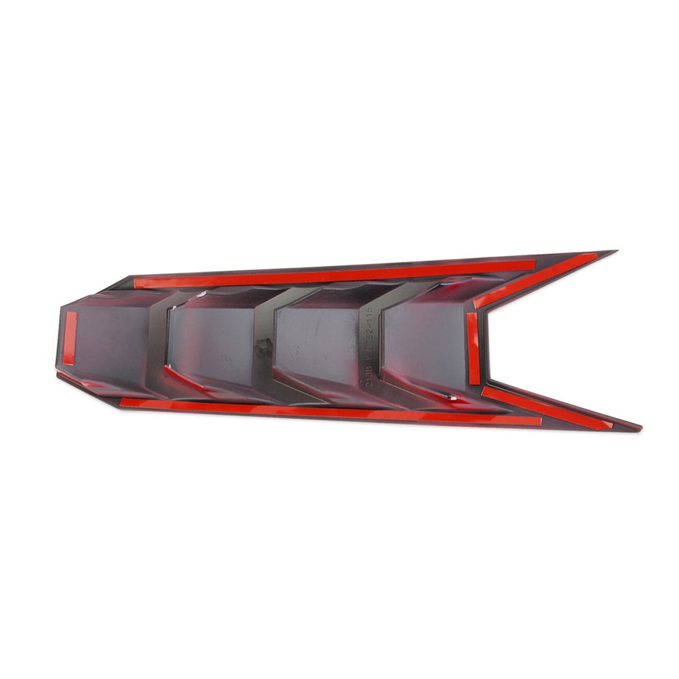 Red engine hood panel Trim Cover For Chevrolet Corvette C8 2020-2024 | eBay