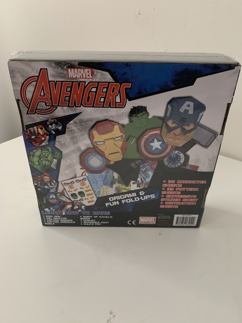 Marvel Avengers Origami & Fun Fold UPS Ages 7 for sale online | eBay