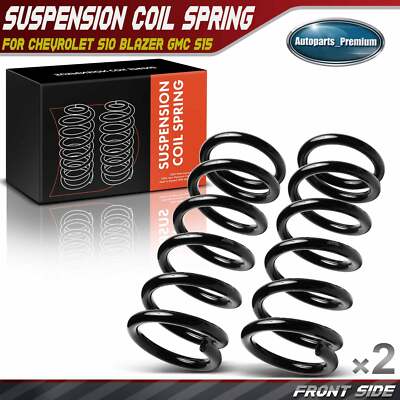 2x Front Left & Right Coil Springs for Chevrolet S10 Blazer GMC Jimmy ...