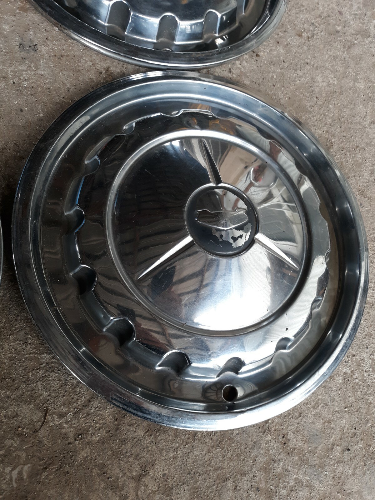 1957 Chevy Hubcaps 14 Inch Set Of 4 | eBay