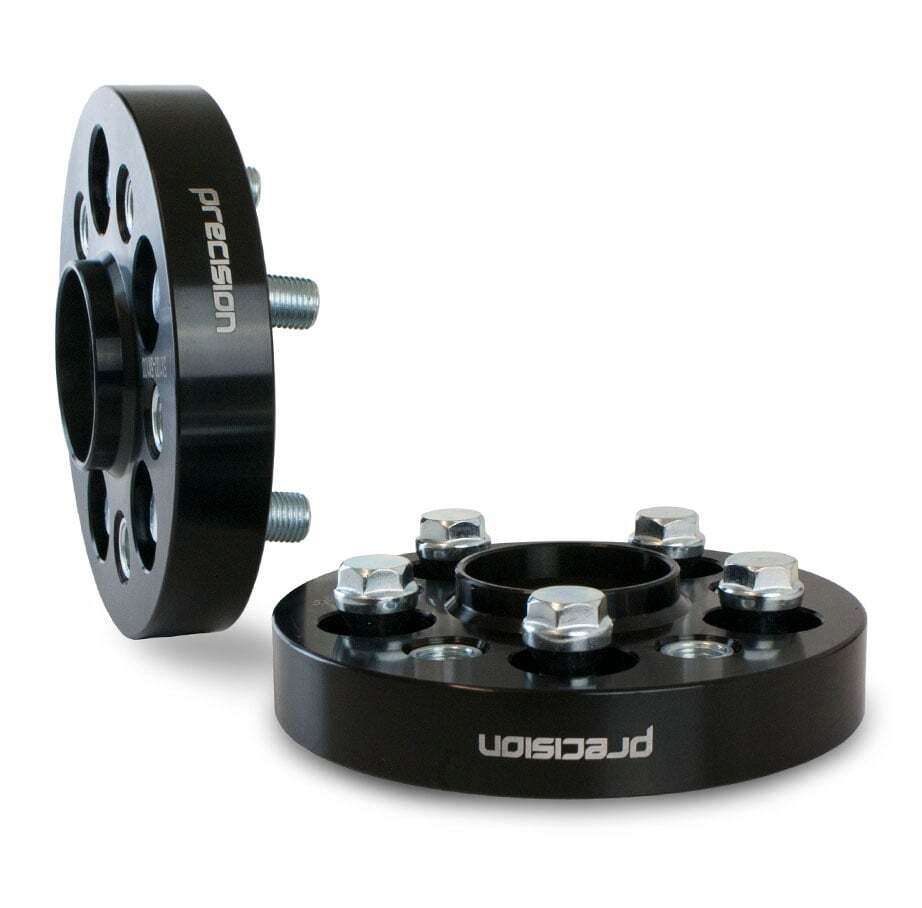 Precision Bolt-on Wheel Spacers 25mm For VW Polo - 5x100 - 57.1 - 1 ...