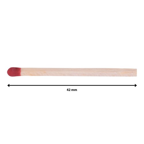 100 PACK Wooden Penny Matches 32 Count Strike On Box Kitchen/Camping ...