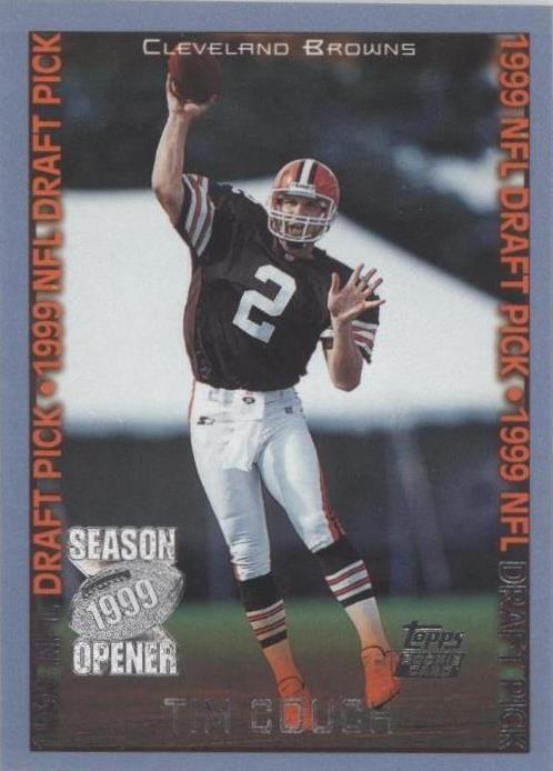 1999 Topps Season Opener - 1999 NFL Draft Pick Tim Couch #147 (RC) for ...