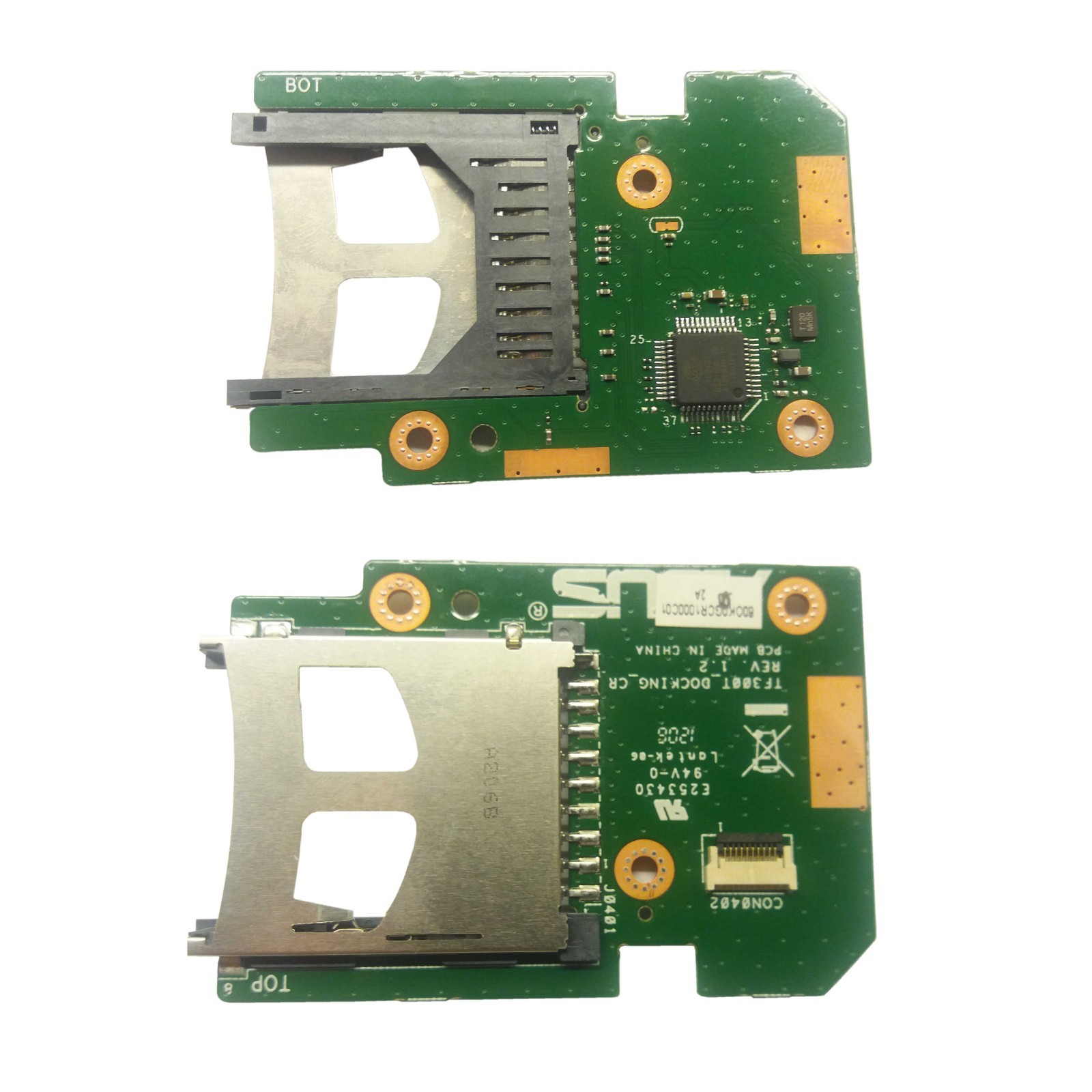 Original Asus Transformer PAD TF300T SD Card PCB Board Replacement Part ...