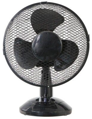 9 Inch Desk Fan Oscillating Portable Worktop Air Cooling Table Fan 2 ...