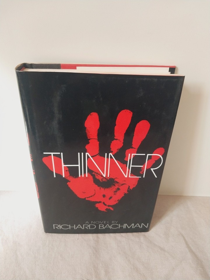 STEPHEN KING RICHARD BACHMAN - THINNER HARDCOVER BOOK HCDJ FIRST 1ST | eBay