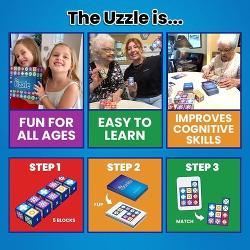 Block Puzzle Board Game of The Uzzle 3.0 Kids Adults Xmas Family ...
