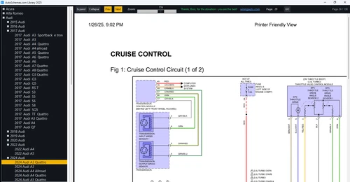 AutoSchemes 2025 USA + EU Car Wiring Diagrams 50GB | Offline USB DRIVE