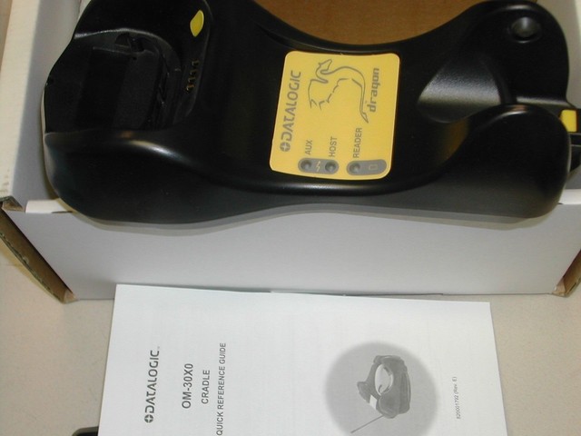 Datalogic POWERSCAN Dragon Om-3010 Scanner Charger Cradle 910mhz R5 for ...